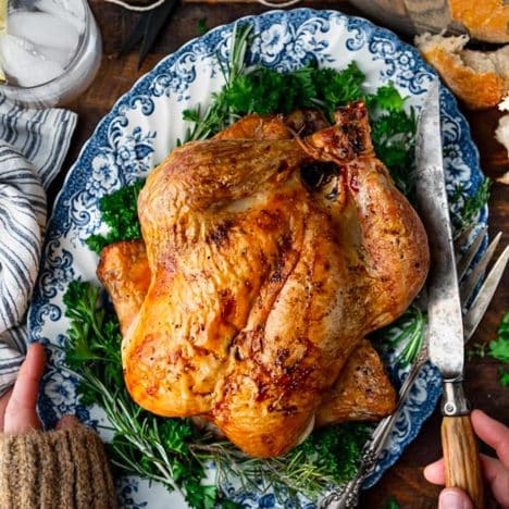 Crisp and Juicy Whole Dutch Oven Chicken - The Seasoned Mom