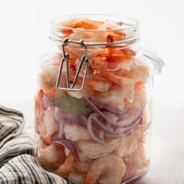 Easy Charleston Pickled Shrimp - The Seasoned Mom
