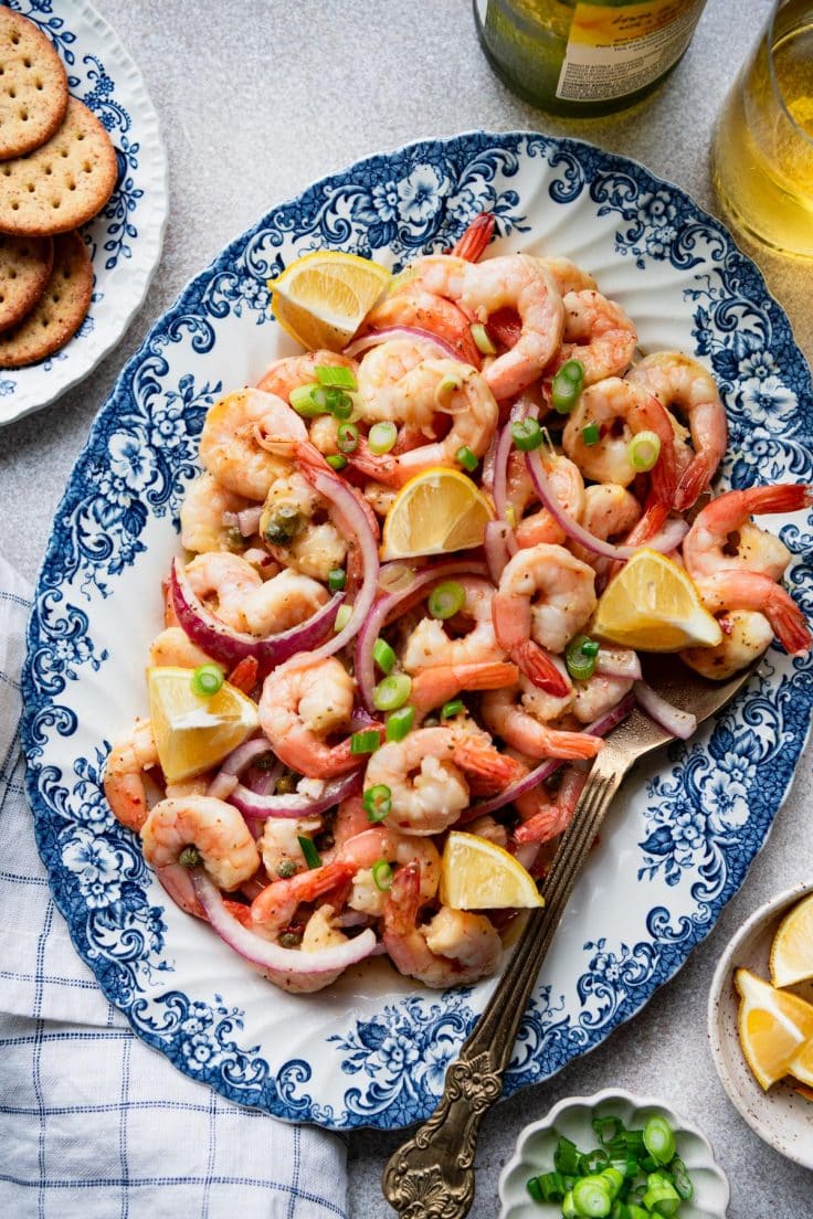 Easy Charleston Pickled Shrimp - The Seasoned Mom
