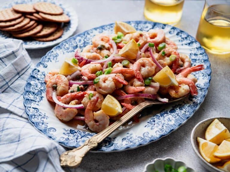 Easy Charleston Pickled Shrimp - The Seasoned Mom