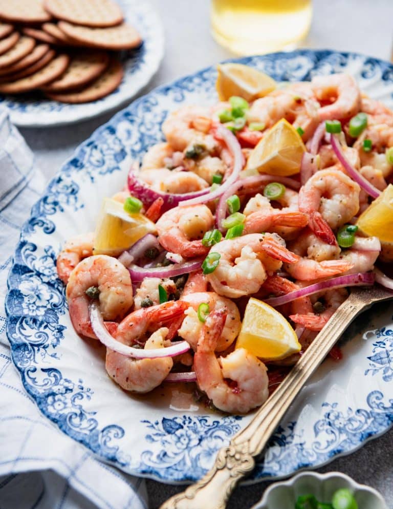 Easy Charleston Pickled Shrimp - The Seasoned Mom