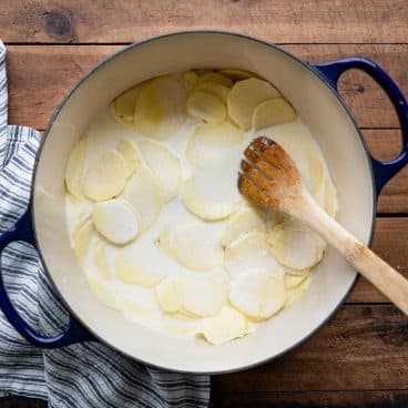 The Easiest Scalloped Potatoes and Ham