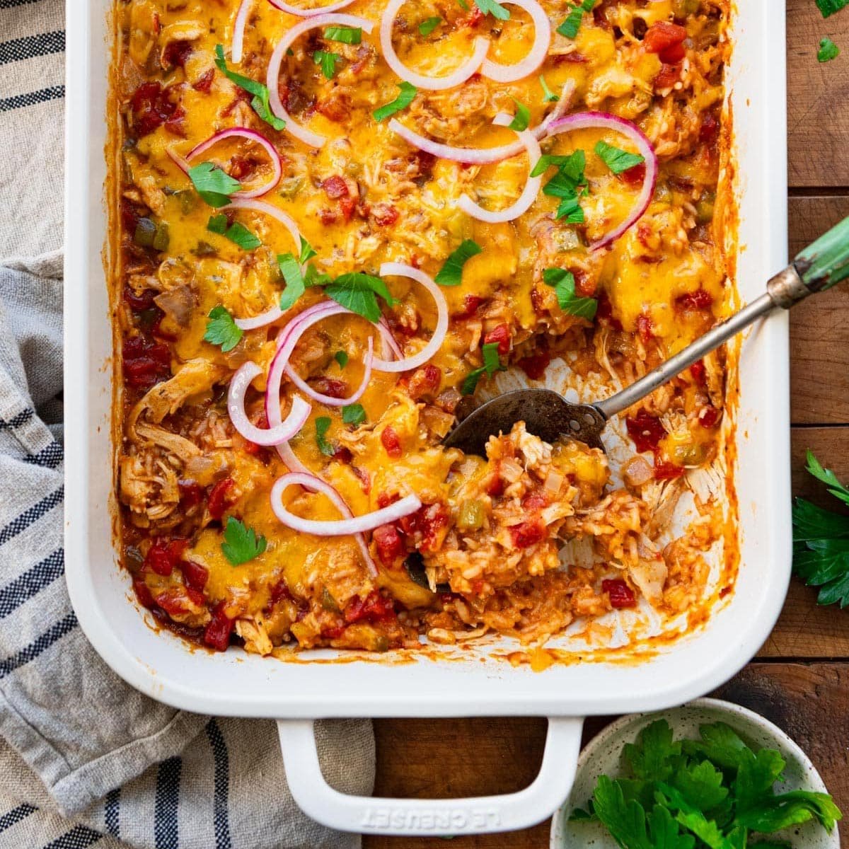 Dump-and-Bake Chicken and Rice Recipes - The Seasoned Mom
