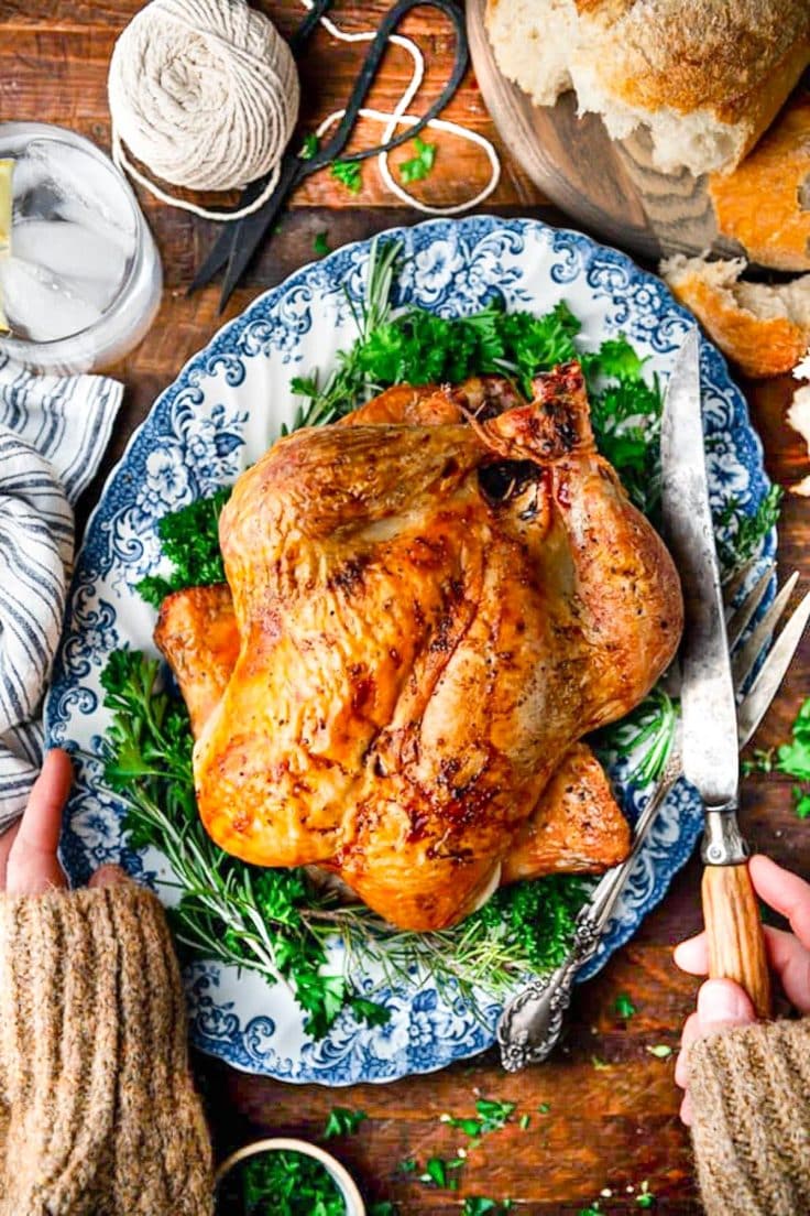 Crisp and Juicy Whole Dutch Oven Chicken - The Seasoned Mom