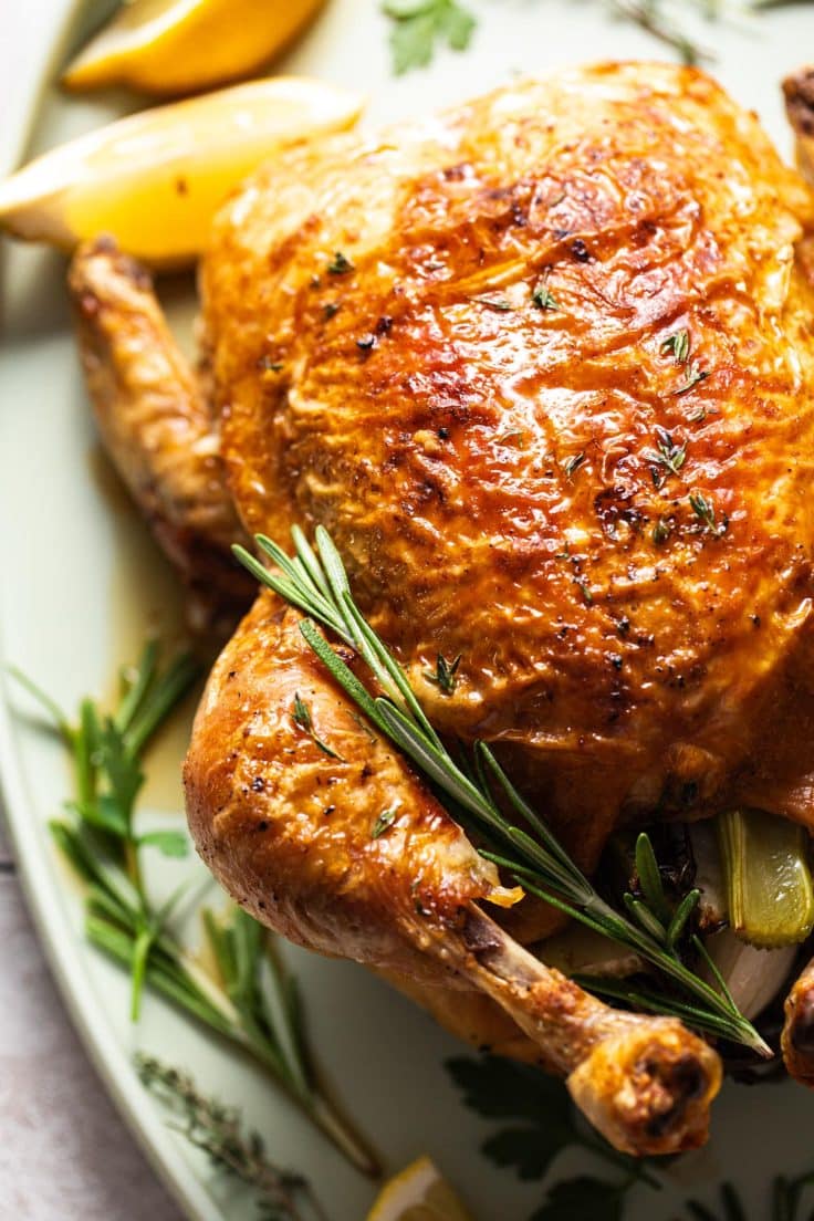 Dutch Oven Roast Chicken (Easy Whole Chicken Recipe)