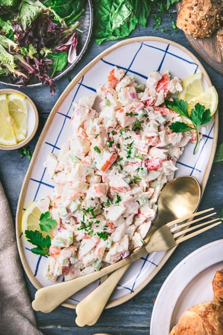 Seafood Salad - The Seasoned Mom
