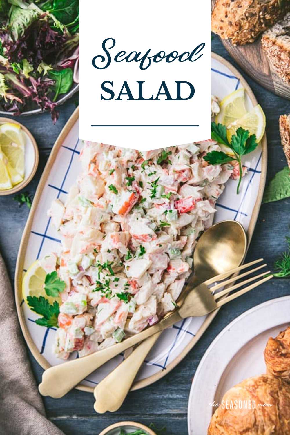 Seafood Salad - The Seasoned Mom