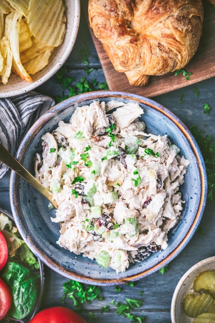 Southern Chicken Salad Recipe - The Seasoned Mom