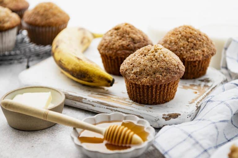 One-Bowl Easy Banana Nut Muffins - The Seasoned Mom