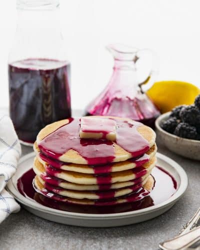 Easy 3-Ingredient Blackberry Syrup - The Seasoned Mom