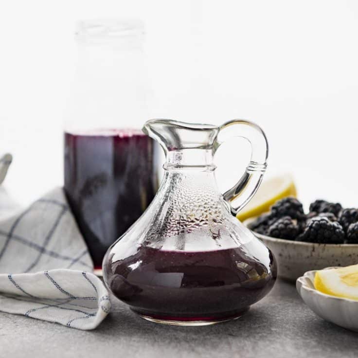 Easy 3-Ingredient Blackberry Syrup - The Seasoned Mom
