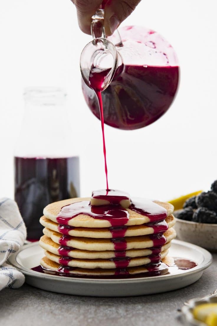 Easy 3-Ingredient Blackberry Syrup - The Seasoned Mom