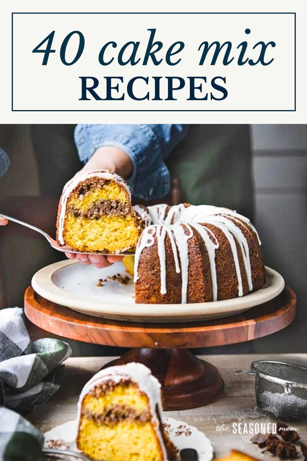 40 Cake Mix Recipes - The Seasoned Mom