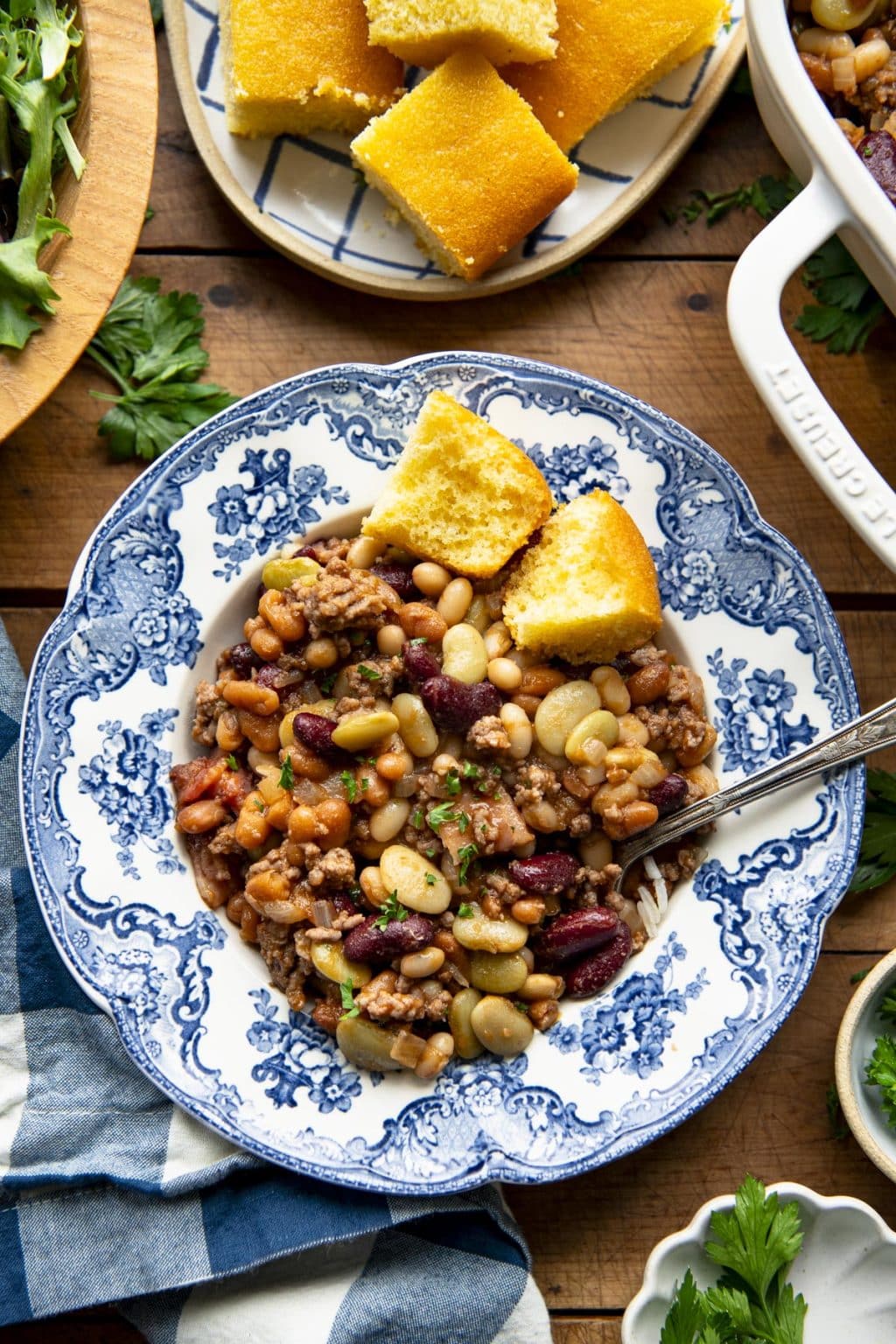 Calico Beans - The Seasoned Mom