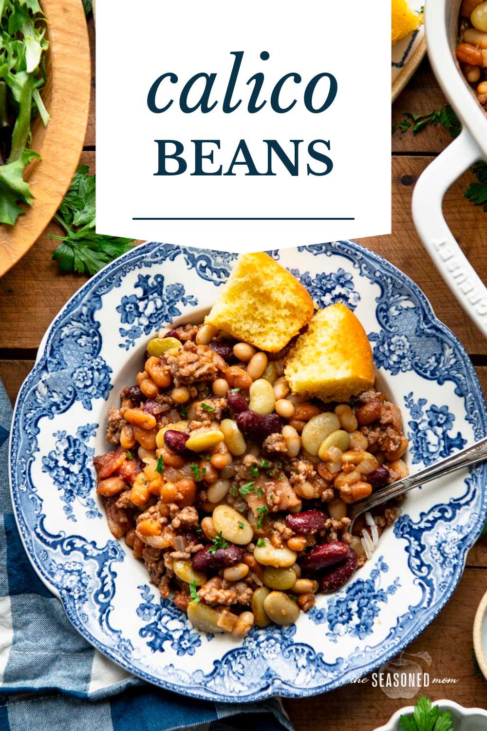 Calico Beans - The Seasoned Mom