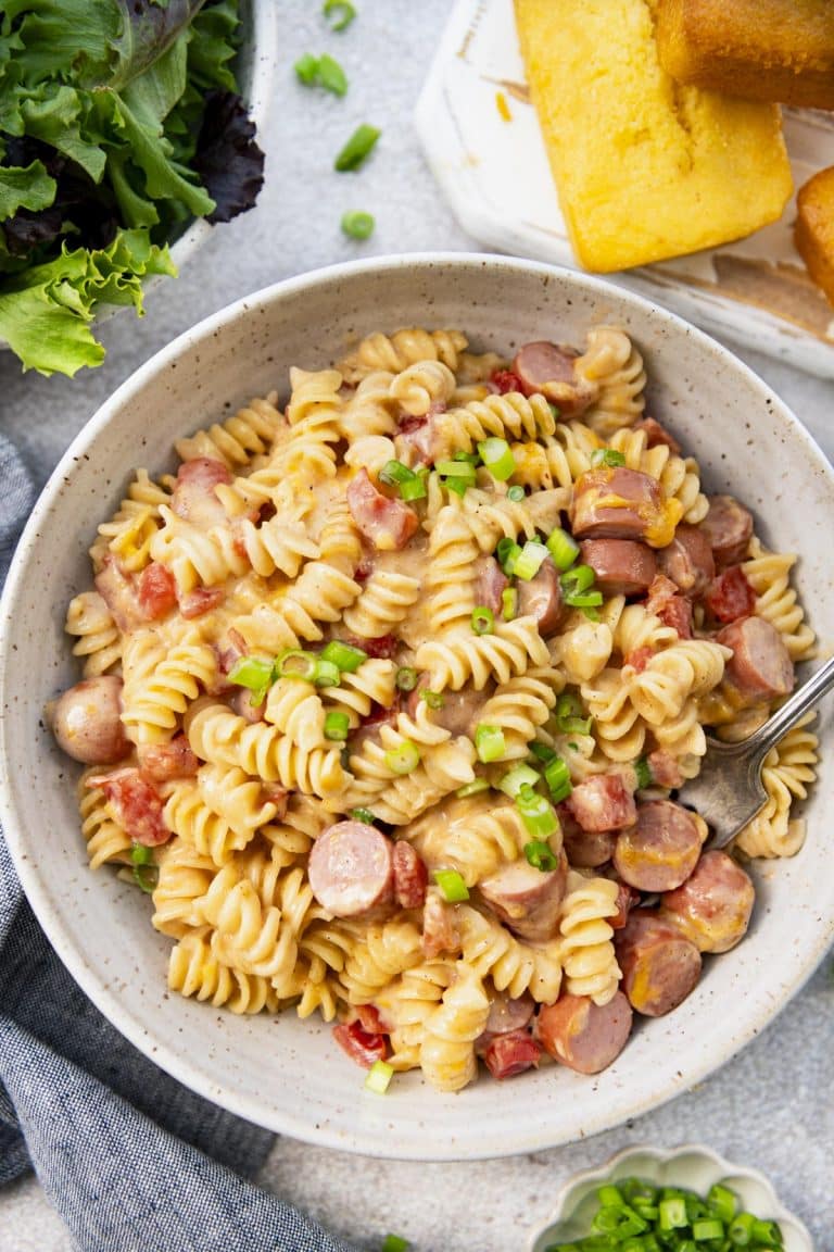 Dump-and-Bake Hot Dog Casserole - The Seasoned Mom