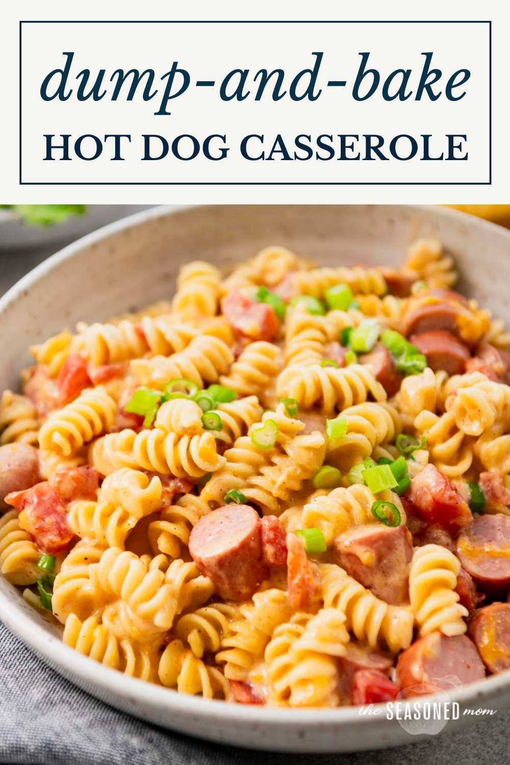 Dump-and-Bake Hot Dog Casserole - The Seasoned Mom