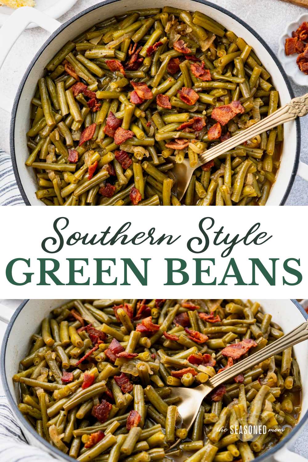 Southern Style Green Beans - The Seasoned Mom