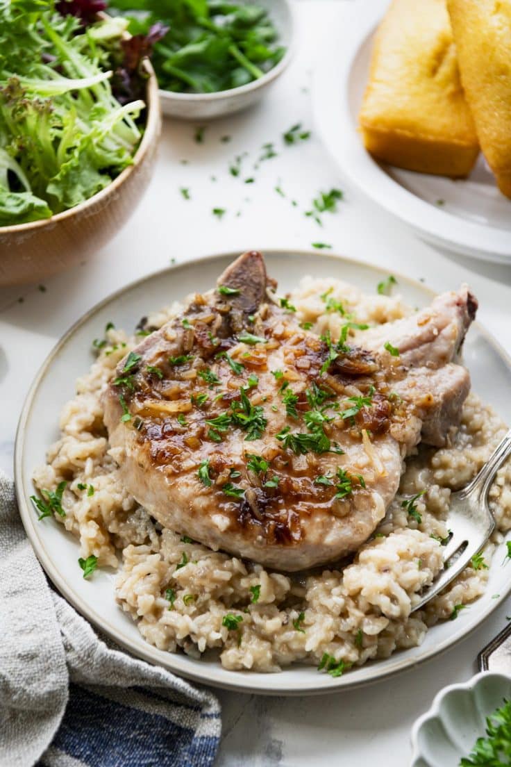 Pork Chop and Rice Casserole (Easy Baked Pork Chops and Rice)