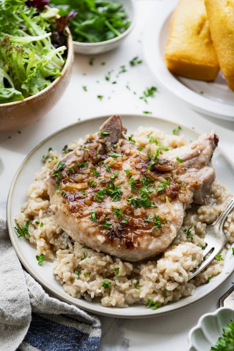 Pork Chop and Rice Casserole (Easy Baked Pork Chops and Rice)