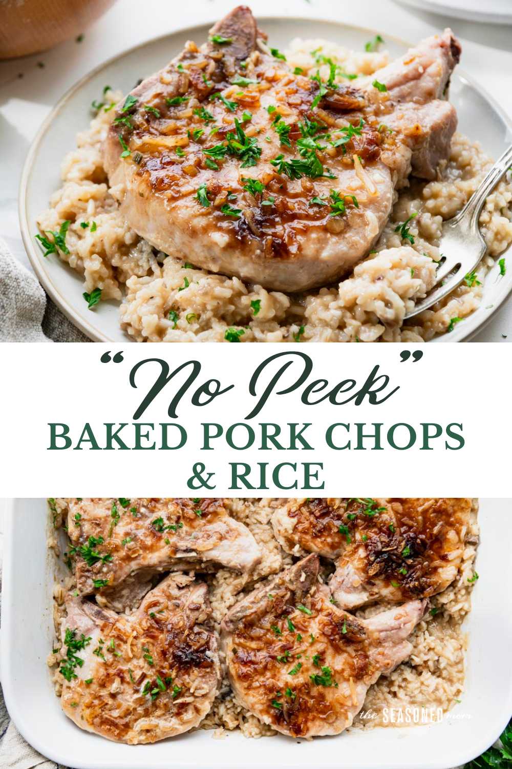 Pork Chop and Rice Casserole (Easy Baked Pork Chops and Rice)
