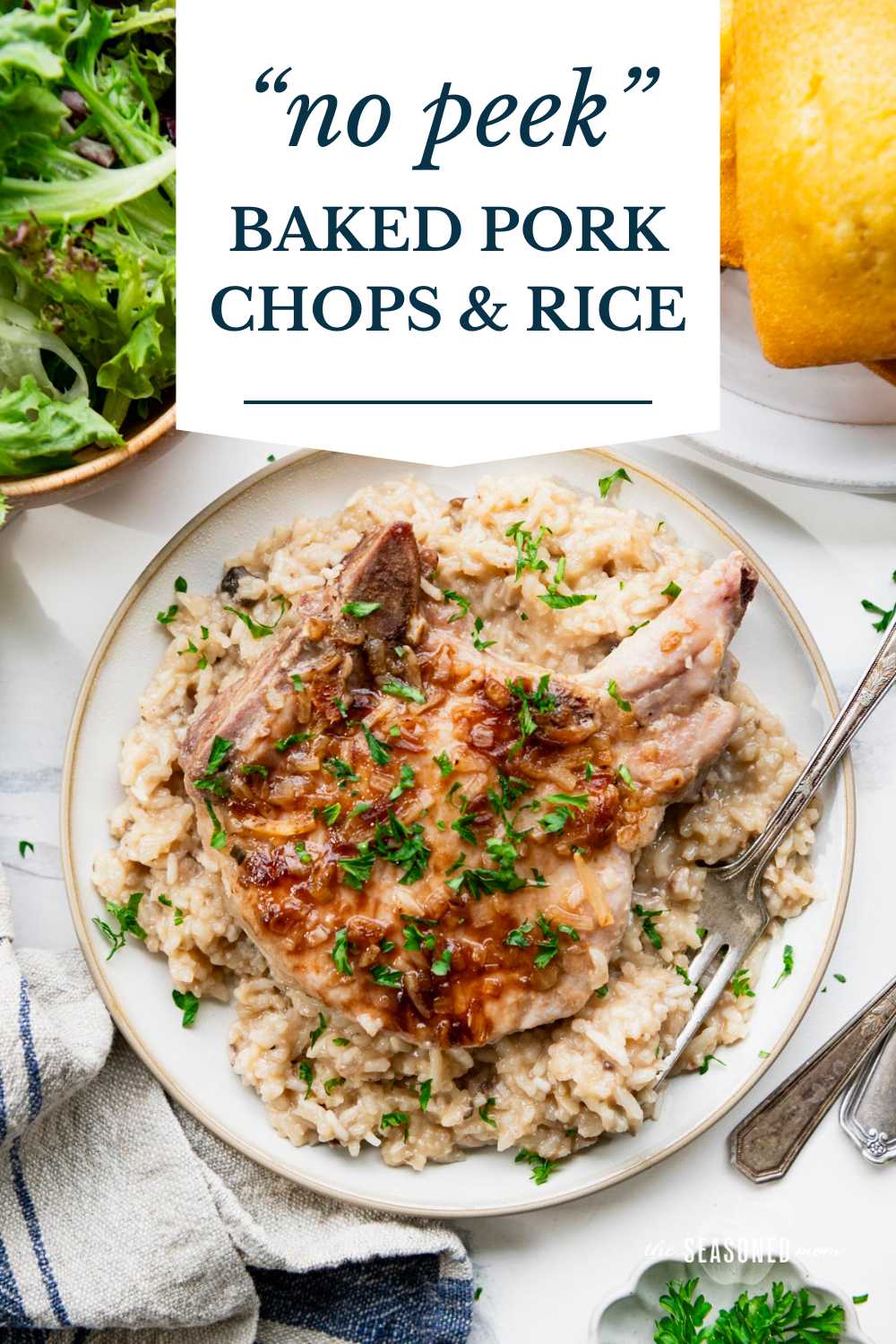 Pork Chop and Rice Casserole (Easy Baked Pork Chops and Rice)