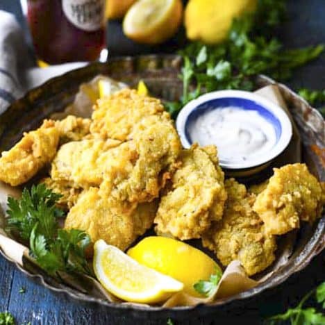 Fried Oysters - The Seasoned Mom