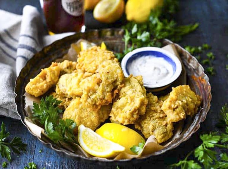 Fried Oysters - The Seasoned Mom