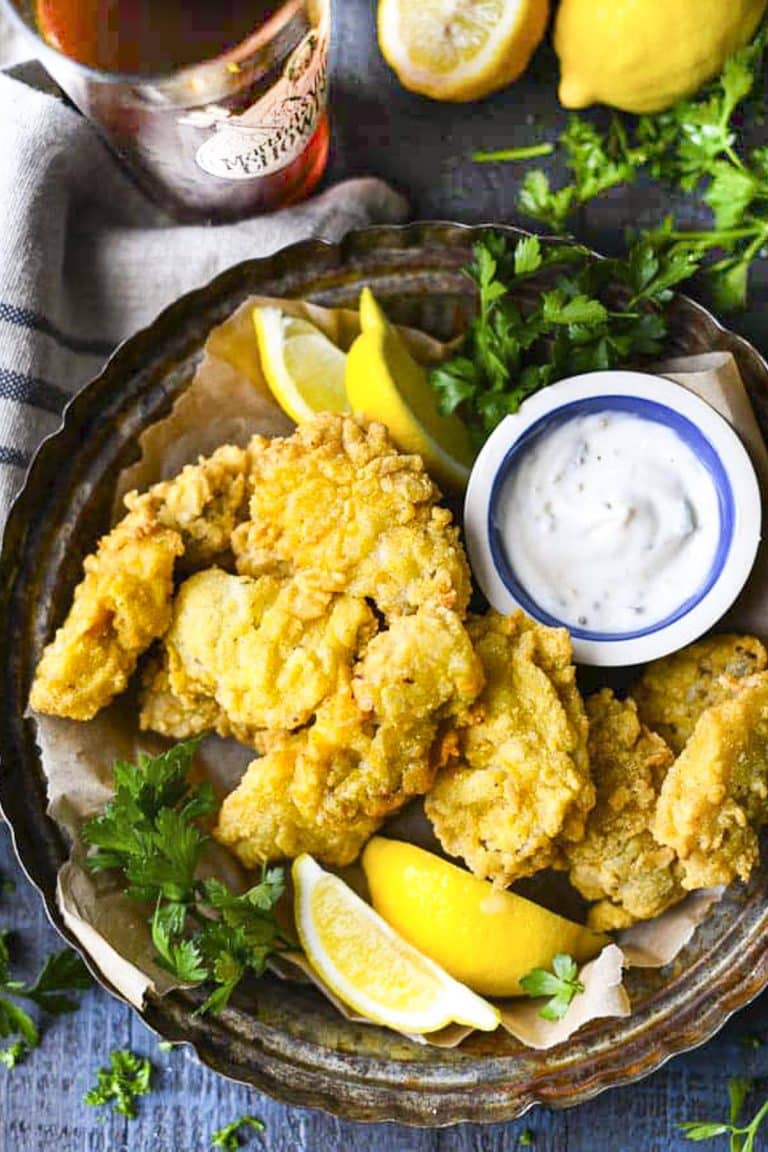 Fried Oysters - The Seasoned Mom