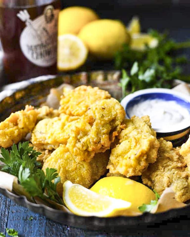 Fried Oysters - The Seasoned Mom
