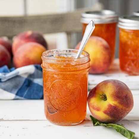 Perfect Peach Jam Recipe - The Seasoned Mom