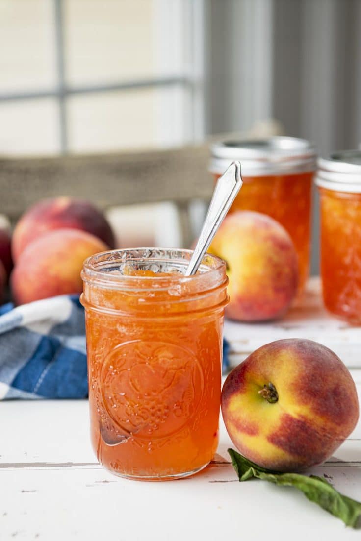 Perfect Peach Jam Recipe - The Seasoned Mom