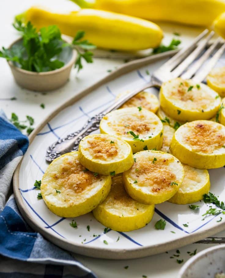 Roasted Yellow Squash (Just 3 Ingredients!) - The Seasoned Mom