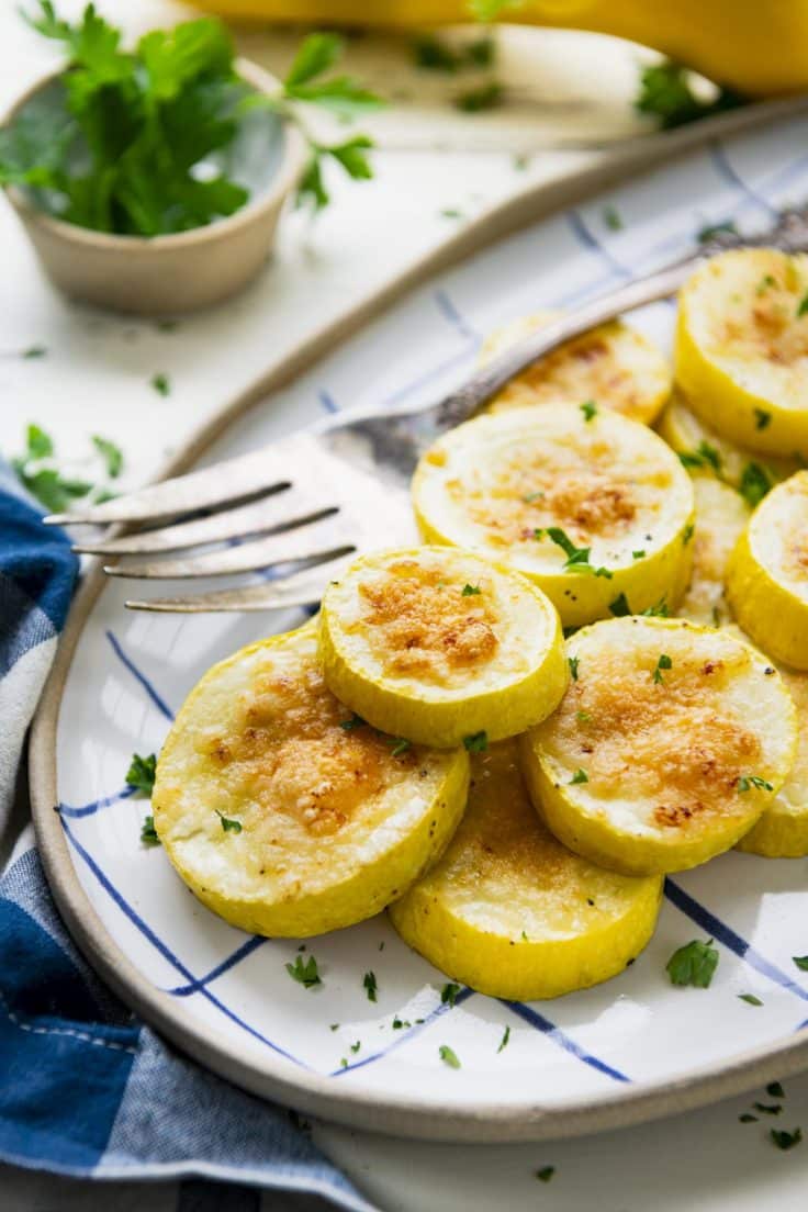 Roasted Yellow Squash (Just 3 Ingredients!) - The Seasoned Mom