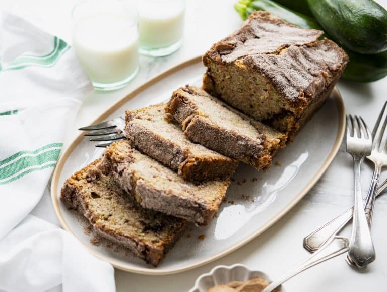 Snickerdoodle Zucchini Bread - The Seasoned Mom