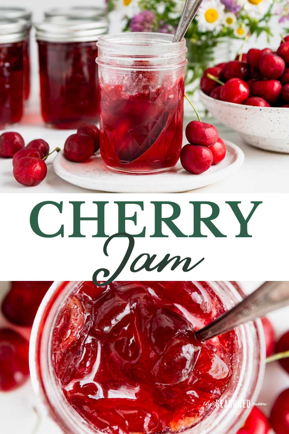 Cherry Jam - The Seasoned Mom