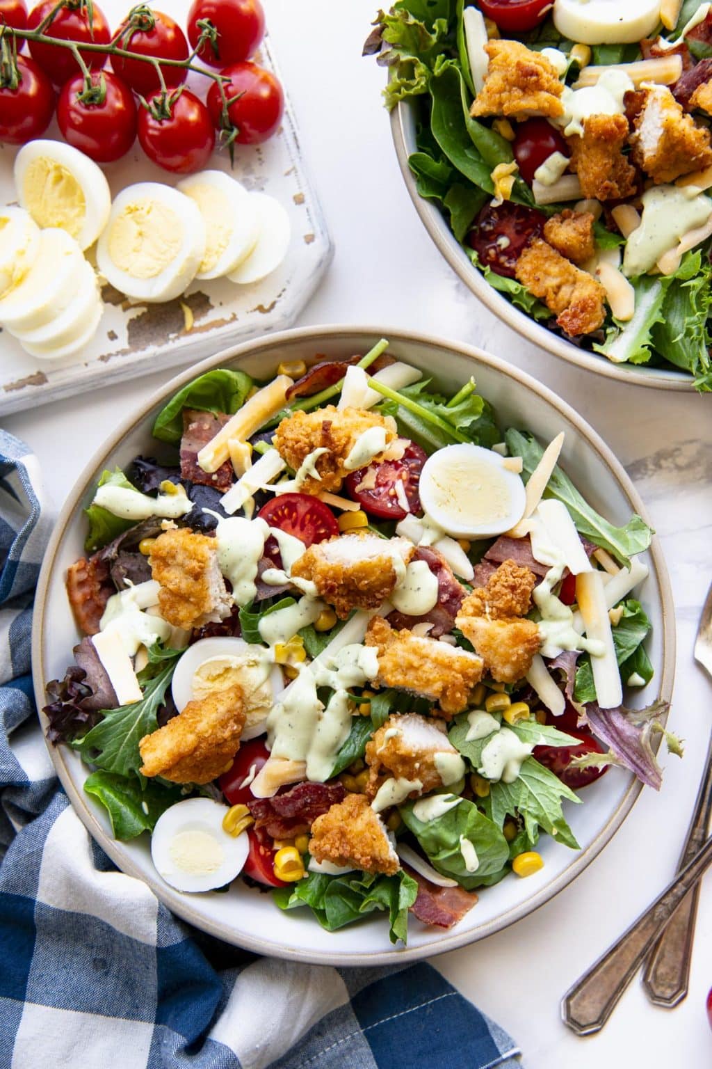 Chick Fil A Cobb Salad - The Seasoned Mom