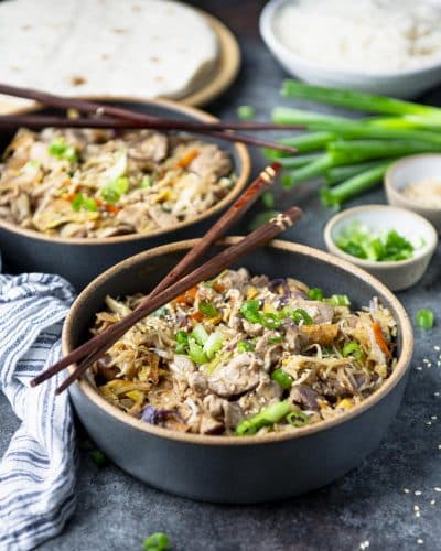 Mu Shu Pork - The Seasoned Mom