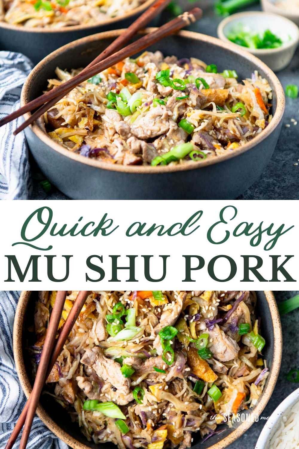 Mu Shu Pork - The Seasoned Mom