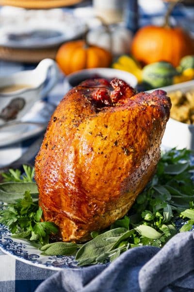 Smoked Turkey Breast - The Seasoned Mom