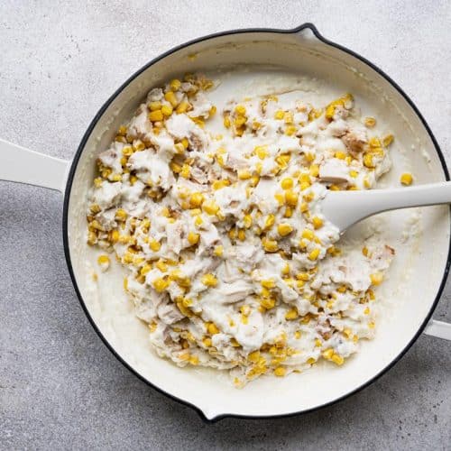 Amish Chicken and Corn Casserole - The Seasoned Mom