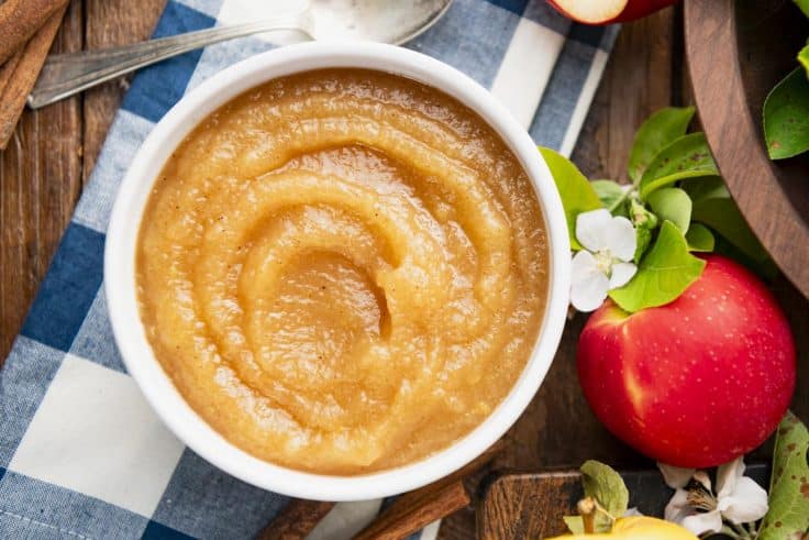 Old-Fashioned Applesauce - The Seasoned Mom