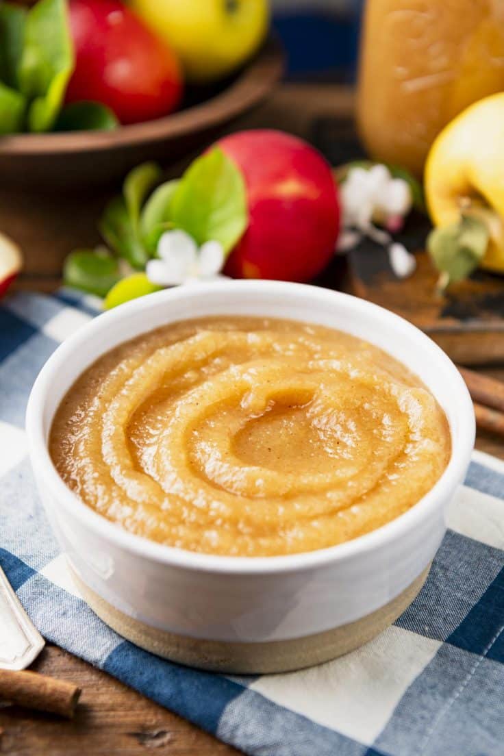 Old-Fashioned Applesauce - The Seasoned Mom