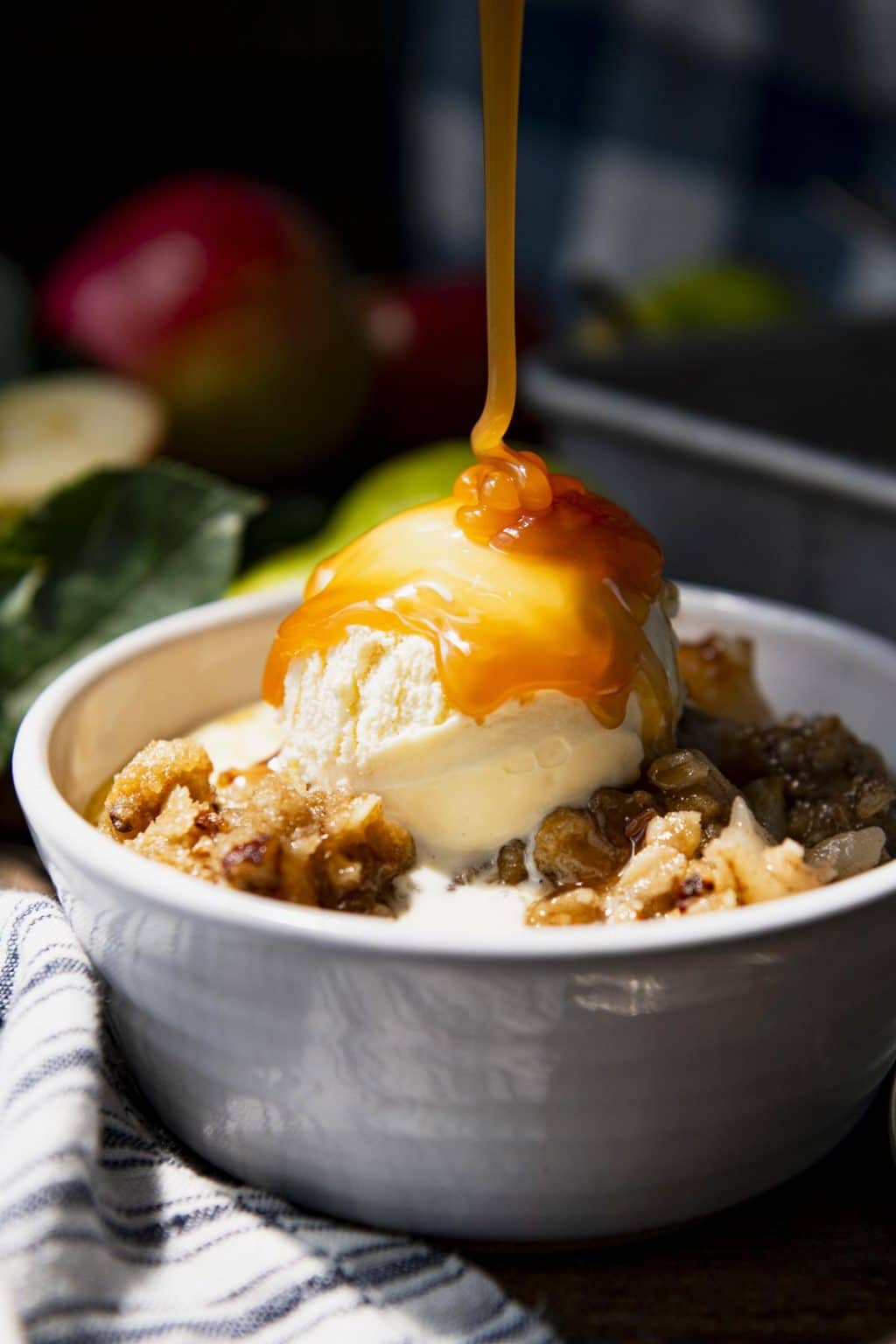 Quick and Easy Pear Crisp - The Seasoned Mom