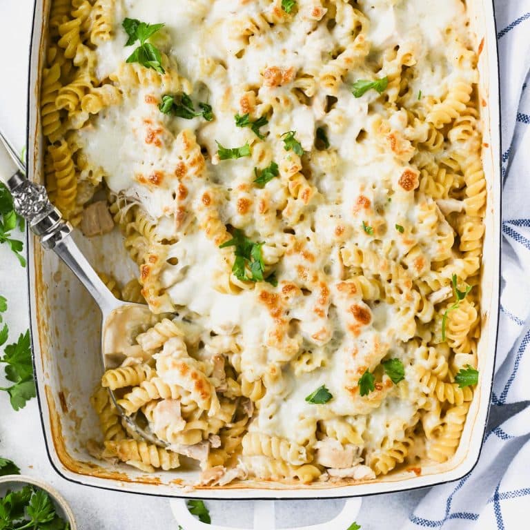 Dump-and-Bake Chicken Vegetable Casserole - The Seasoned Mom