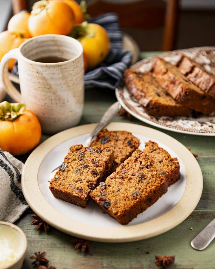 Easy Persimmon Bread Recipe | The Seasoned Mom