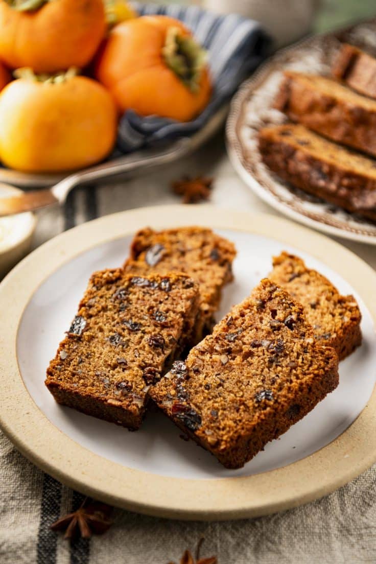 Easy Persimmon Bread Recipe | The Seasoned Mom