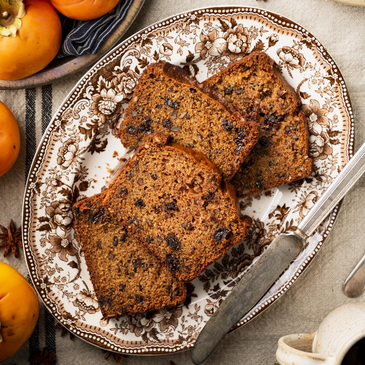 Easy Persimmon Bread Recipe | The Seasoned Mom