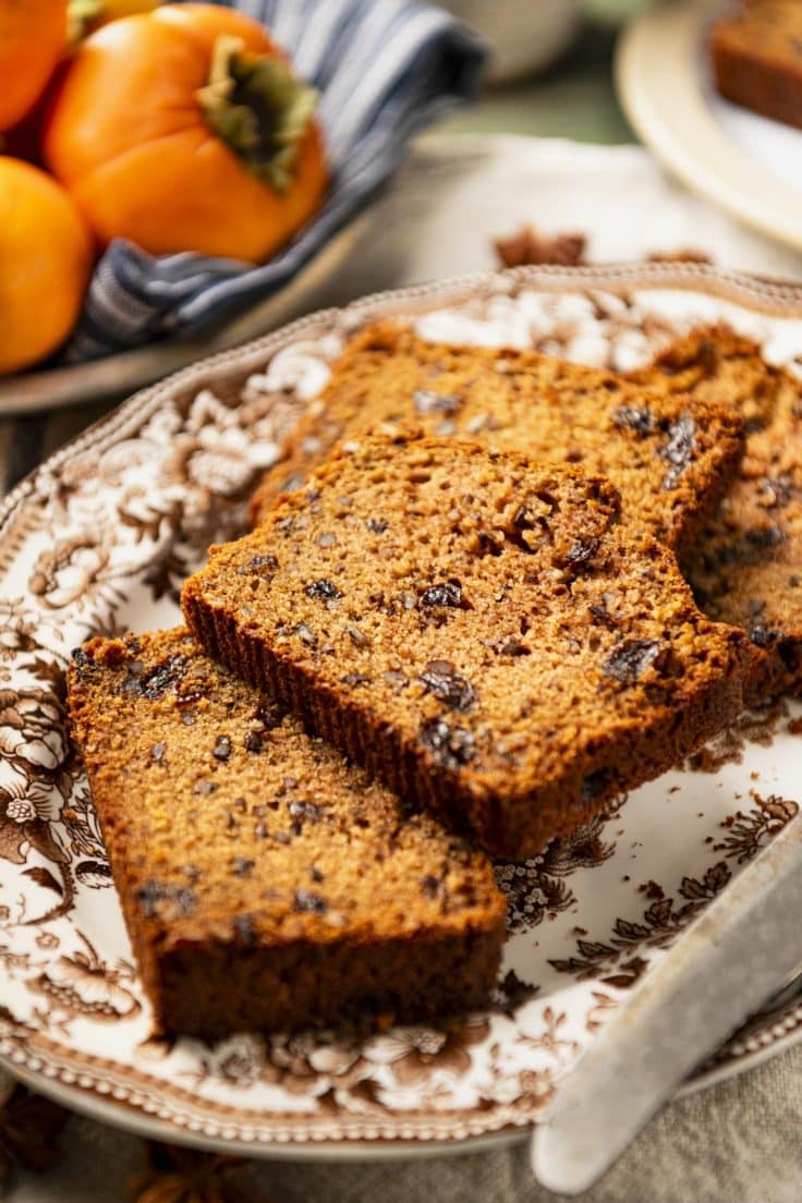 Easy Persimmon Bread Recipe | The Seasoned Mom