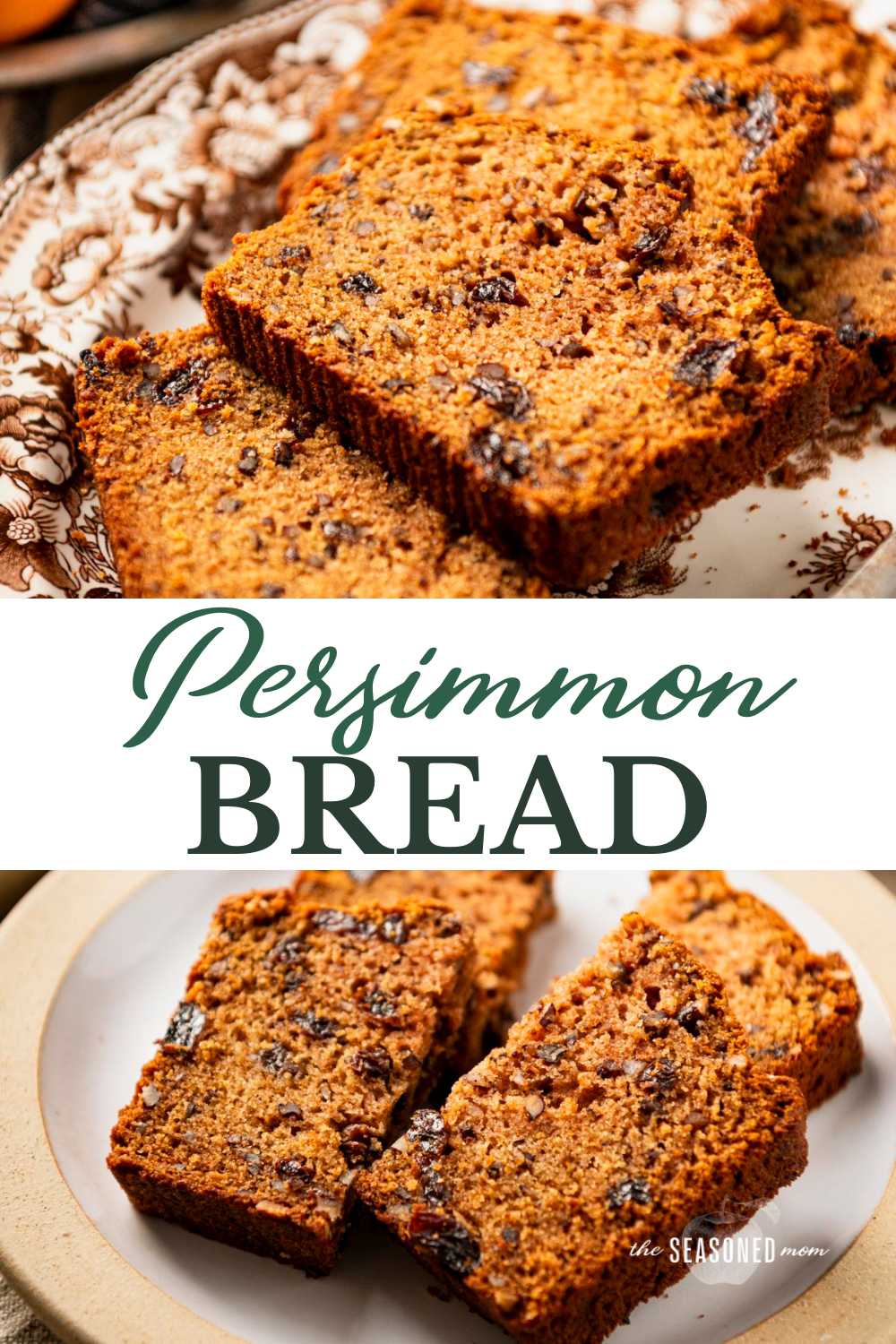 Easy Persimmon Bread Recipe | The Seasoned Mom